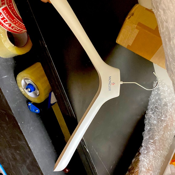 Moncler | Accessories | Moncler Hanger White Plastic | Poshmark